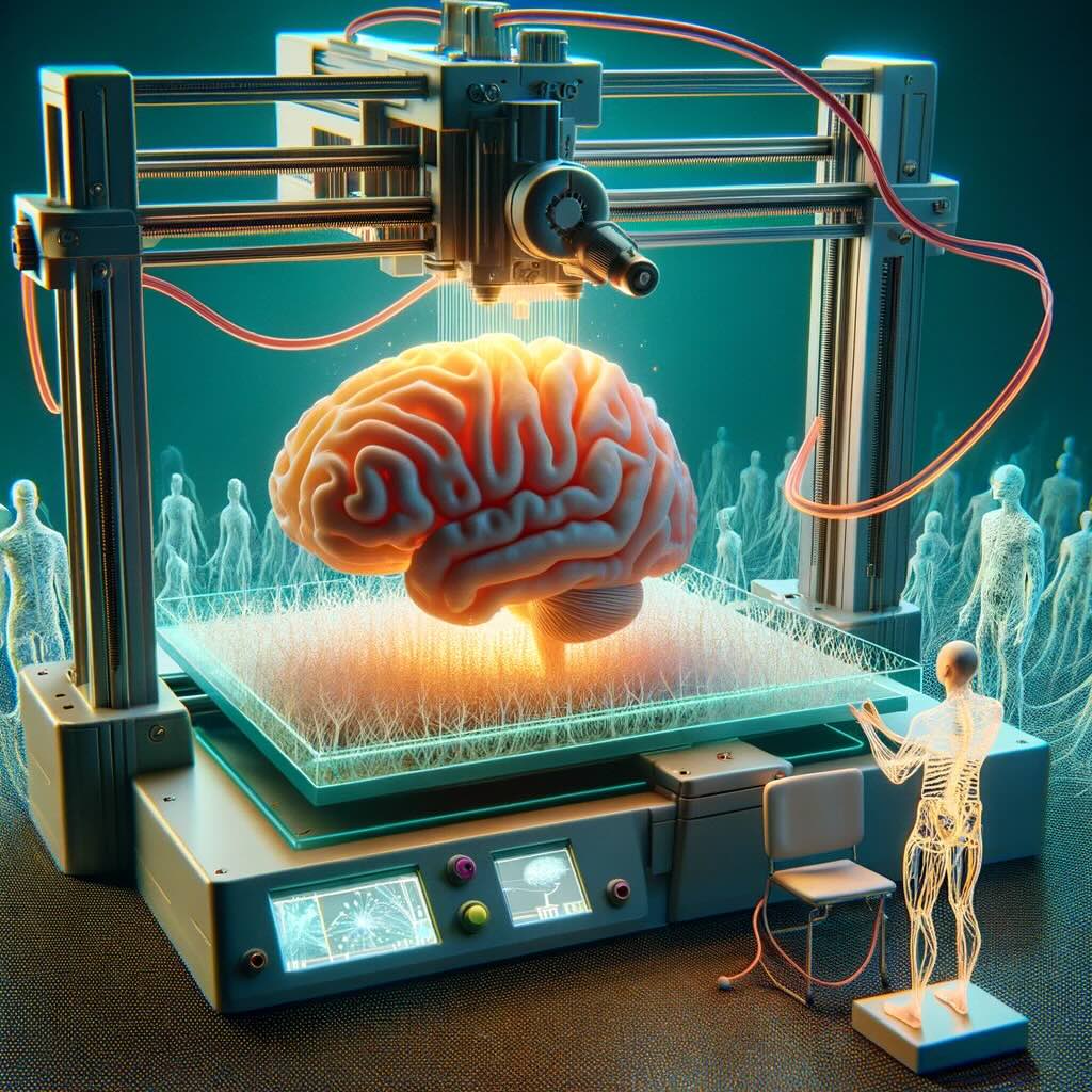 Breakthrough in neuroscience: First functional 3D-printed brain tissue ...